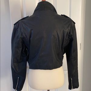 Jackets & Coats | Vintage Cropped Leather Jacket | Poshmark